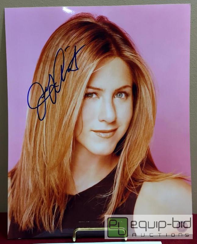 JENNIFER ANISTON HAND SIGNED AUTOGRAPHED 8 X 10 PHOTO WITH CERTIFICATE ...