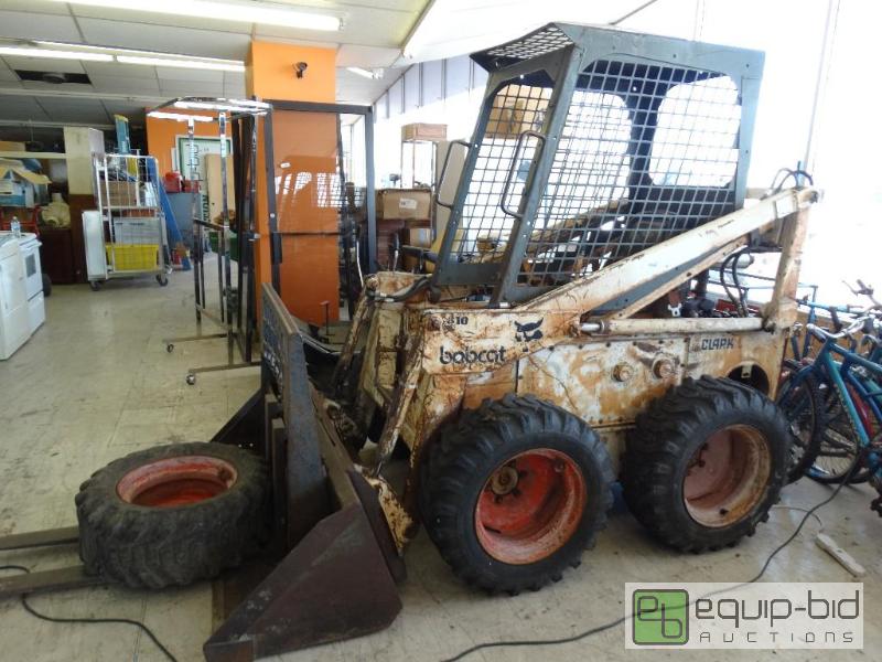Bobcat 610 skid loader. gas engine, comes wi... | Wichita Warehouse ...