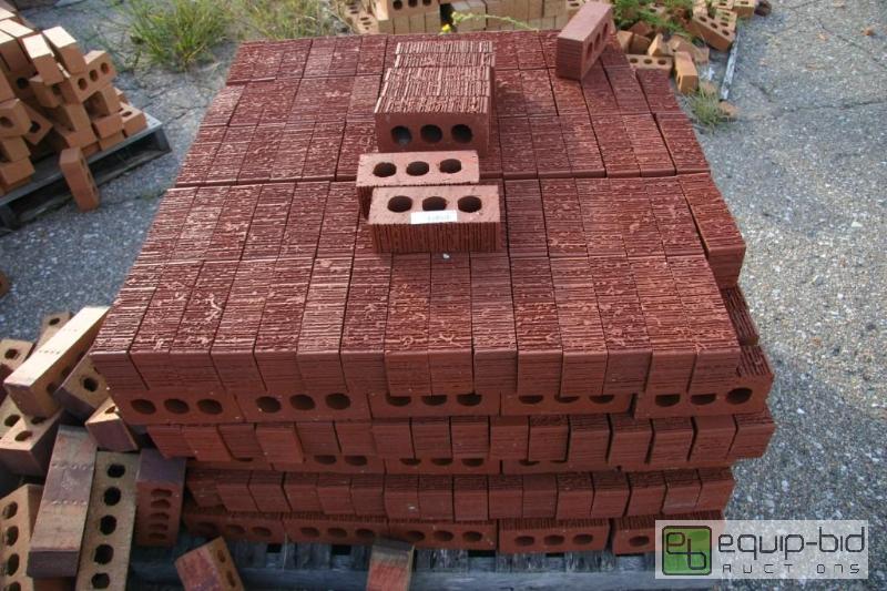 large pallet of 3 hole bricks... | Stone Masons Inc. Brick/Rock/Block ...