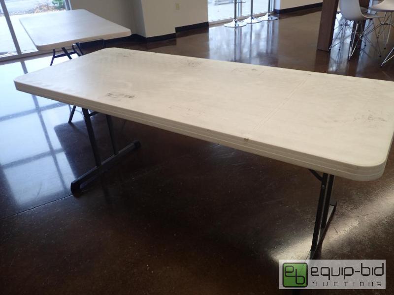Rubbermaid Folding Table | Silpada Designs Online Business Liquidation ...